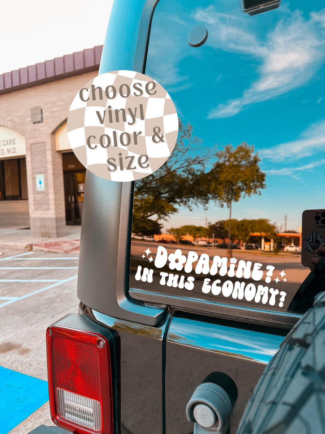 Dopamine? in This Economy Vinyl Decal • ADHD Jokes • Mental Health ...