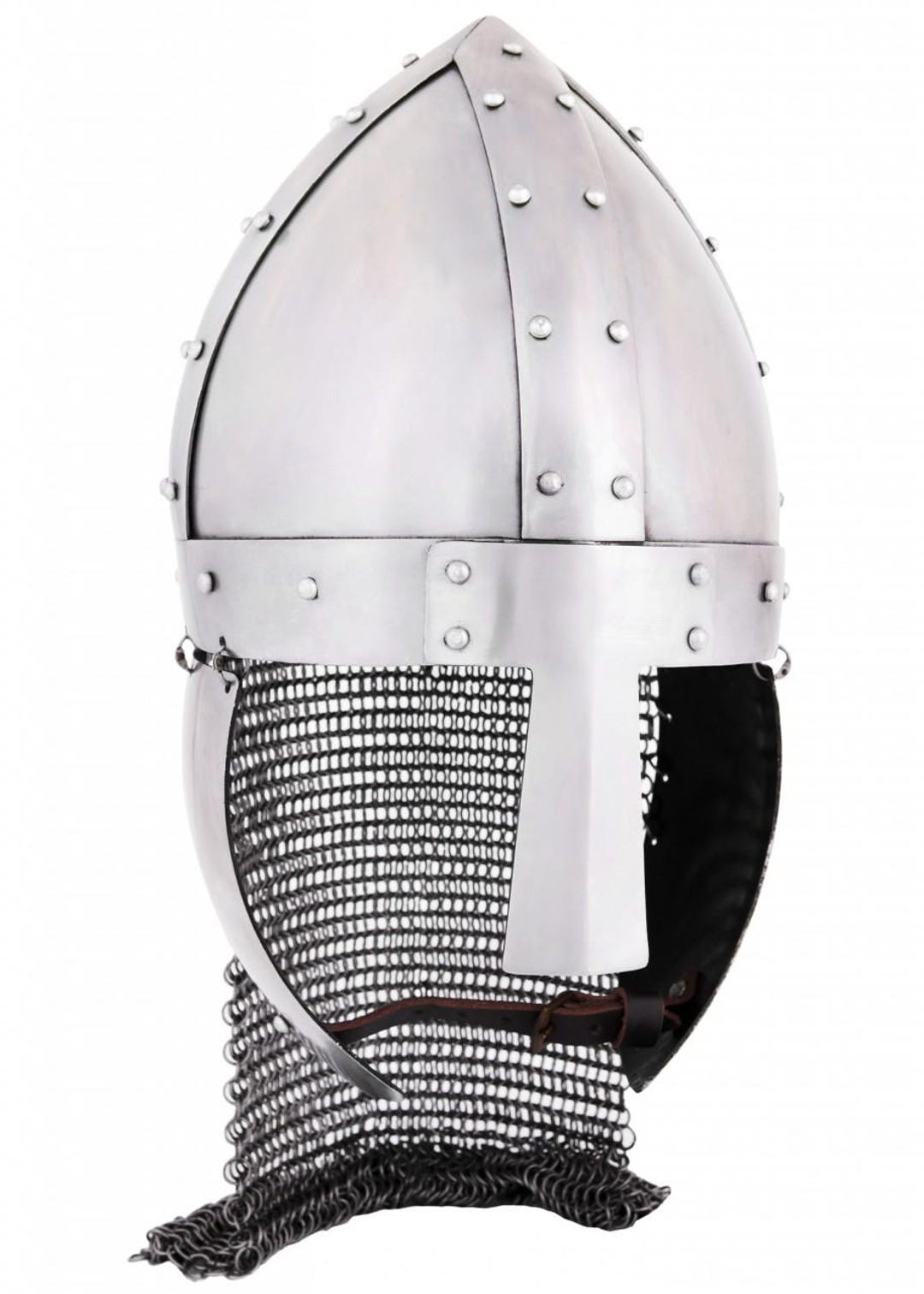 Nasal Helmet With Cheek Pads and Brim, 2mm Steel Size: M - Etsy