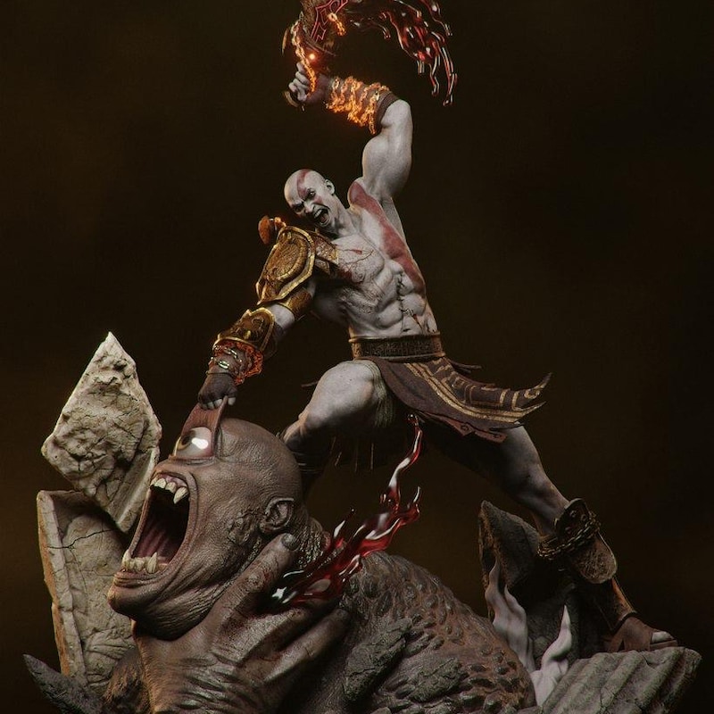 Greek Figural 3d Statue - Etsy UK