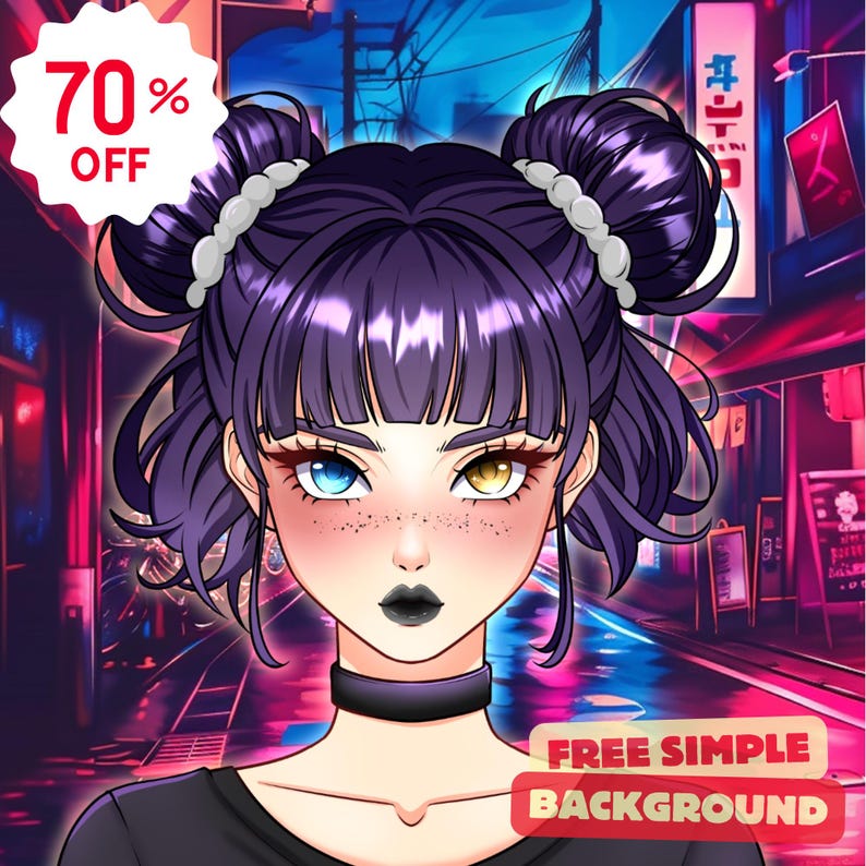 Custom Anime PFP, Custom Anime Portrait,family Portrait, Couple Gift ...