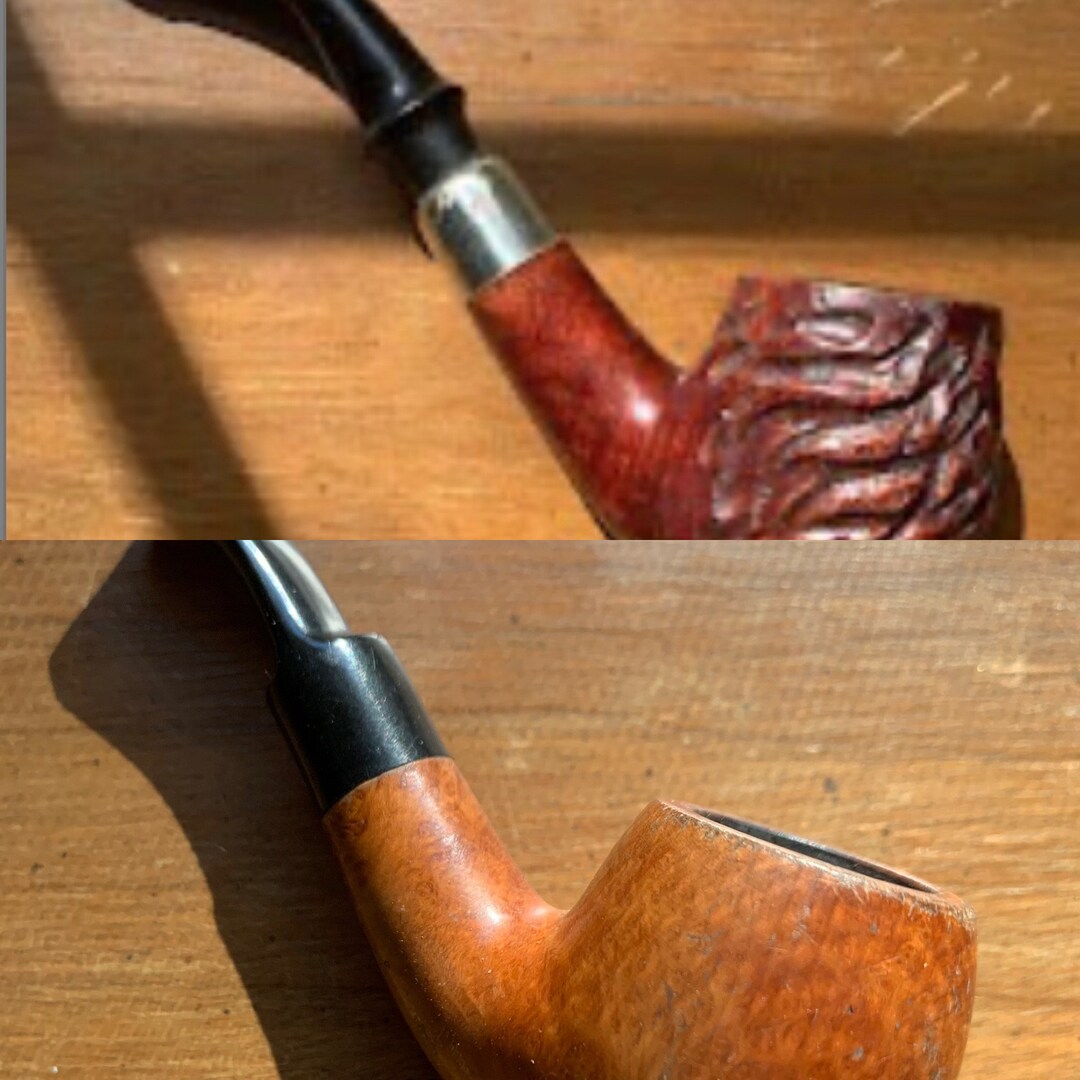 Wood Tobacco Smoking Pipe, Dr Grabow Omega Bent, Sherlock Holmes ...
