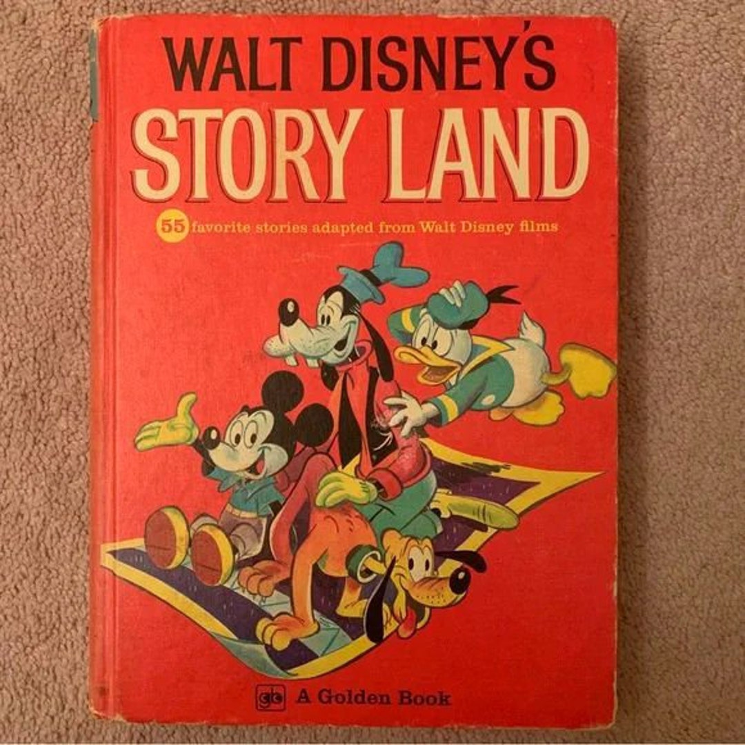Walt Disney’s Story Land Book 55 Stories by Golden Book Press ...