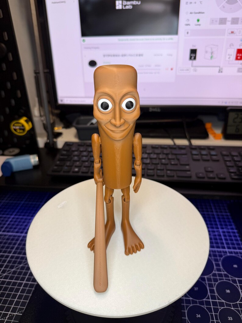 3D Printed Brainrot Articulated Model - Etsy UK