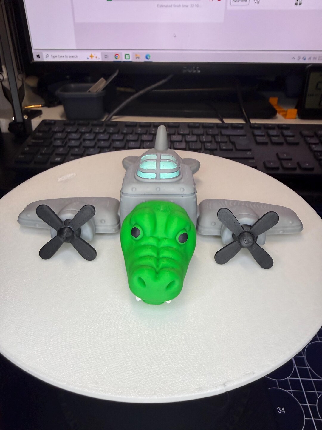 3D Printed Brainrot Articulated Model - Etsy