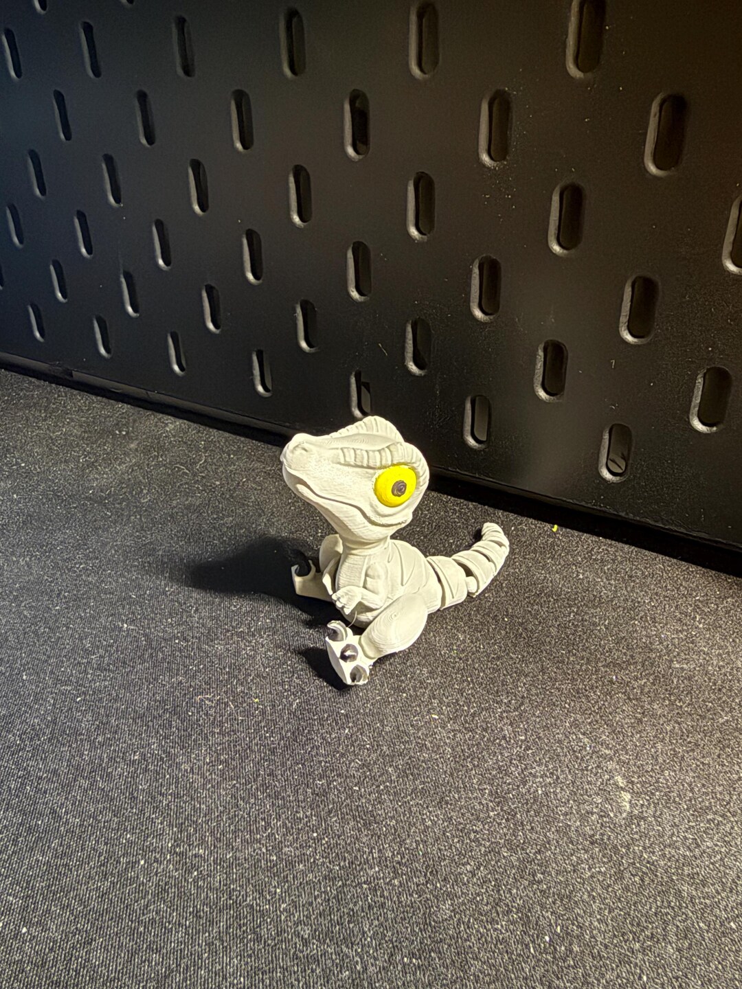 3D Printed Cute Baby Raptor Articulated Model - Etsy