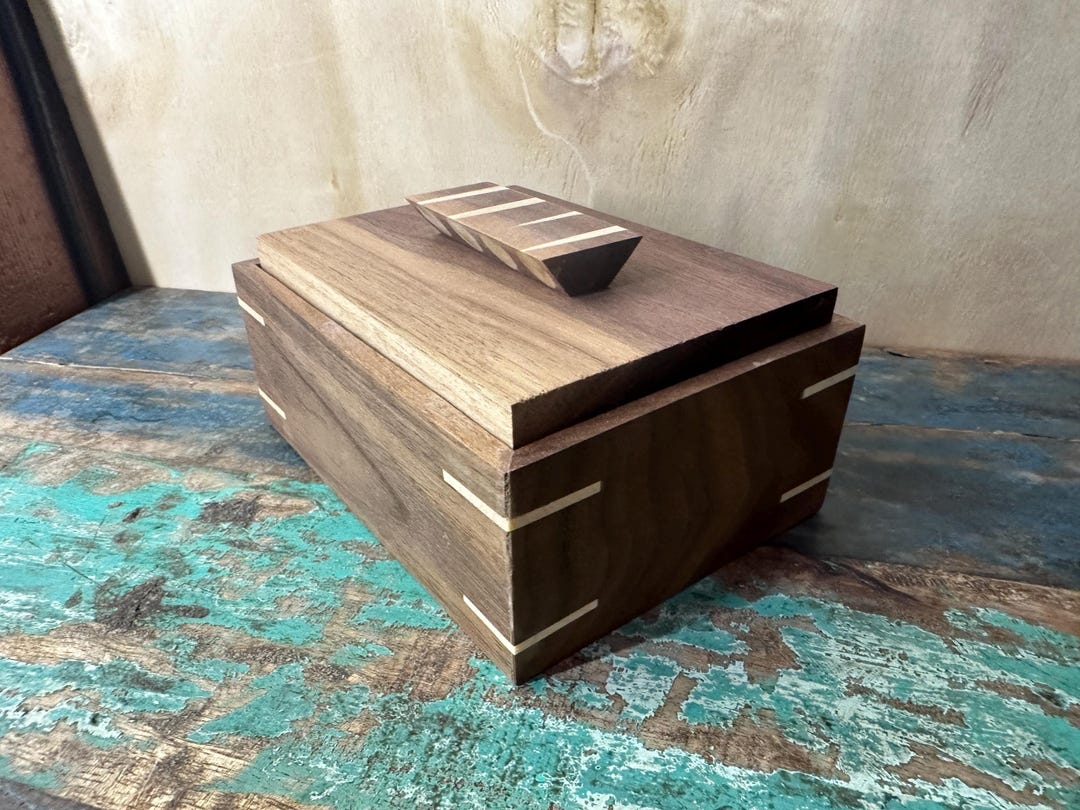 Dual Straight Splined Walnut Box With Proprietary Handle All Made by ...