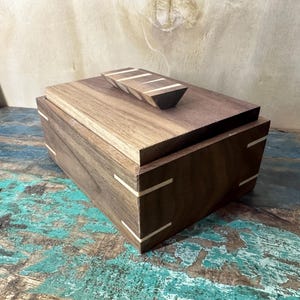 Dual Straight Splined Walnut Box With Proprietary Handle All Made by ...