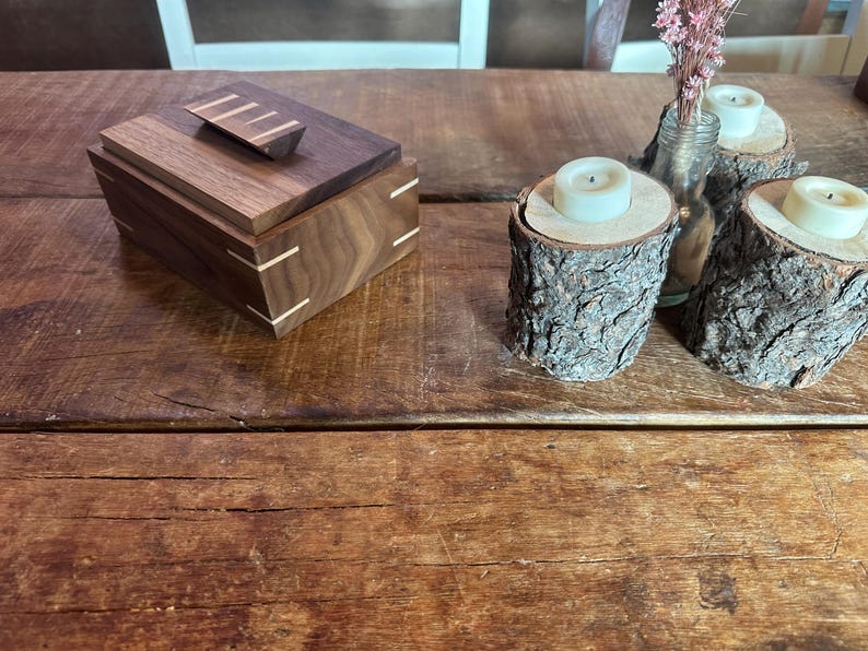 Dual Straight Splined Walnut Box With Proprietary Handle All Made by ...