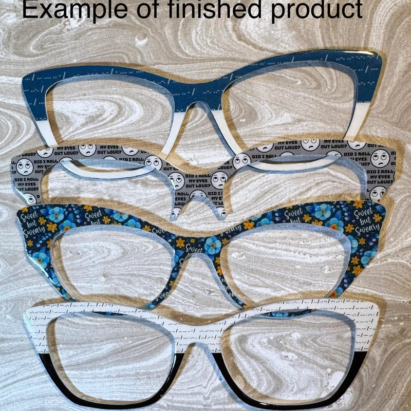 Pair Eyewear Toppers Casper - Etsy