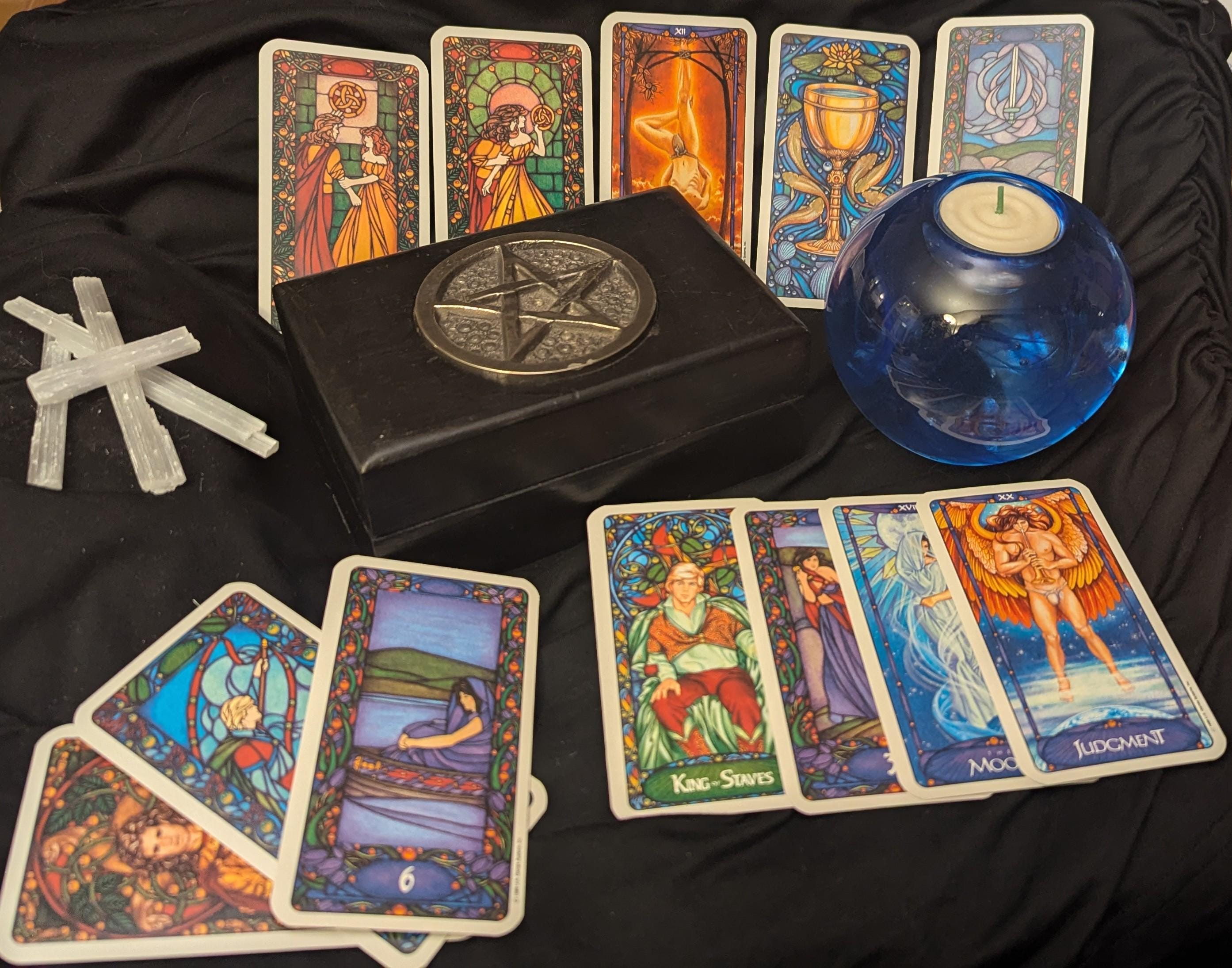 RARE Vintage, Old, Antique, Tarot Cards - Etsy