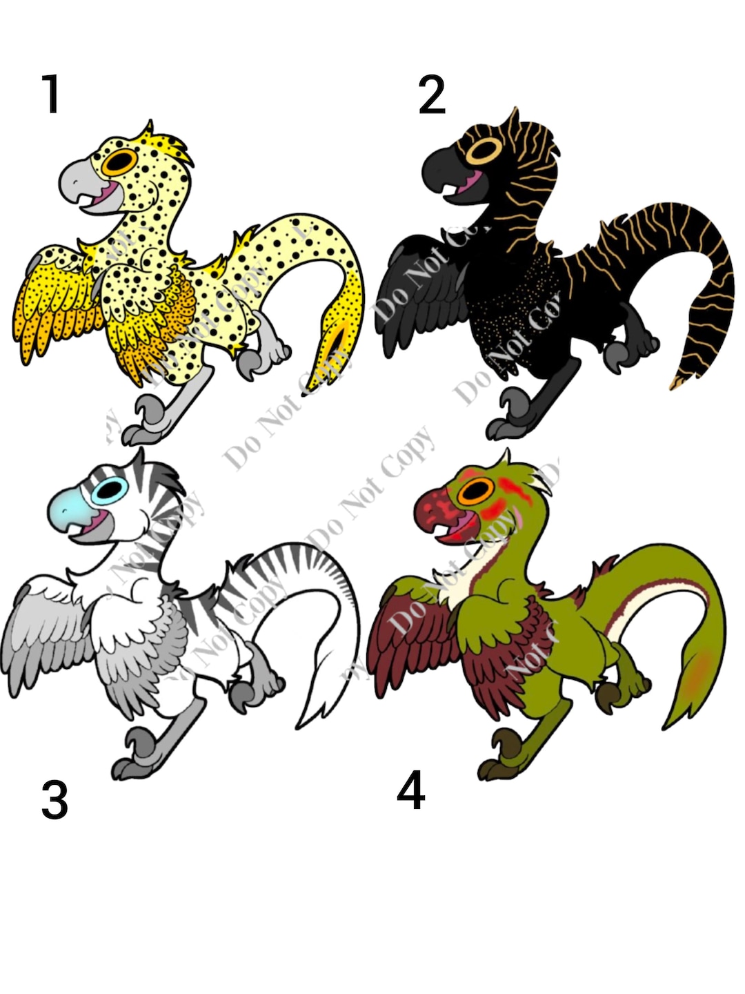 Raptor Adopts - Etsy