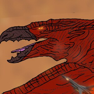 Titanus Rodan Digital Art - Etsy