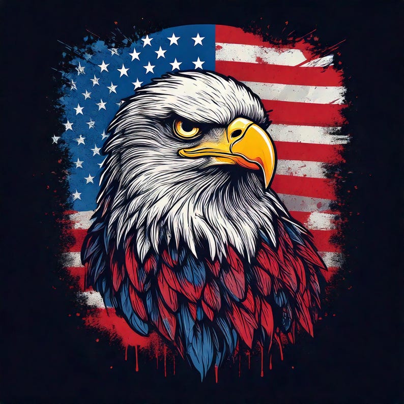 American Flag, Bald Eagle, America, Freedom, Liberty, Democracy ...