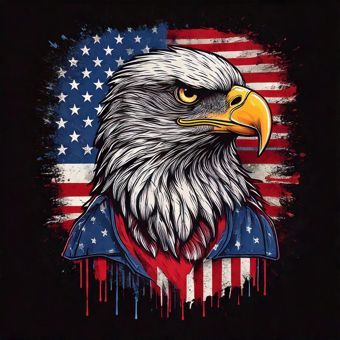 American Flag, Bald Eagle, America, Freedom, Liberty, Democracy ...