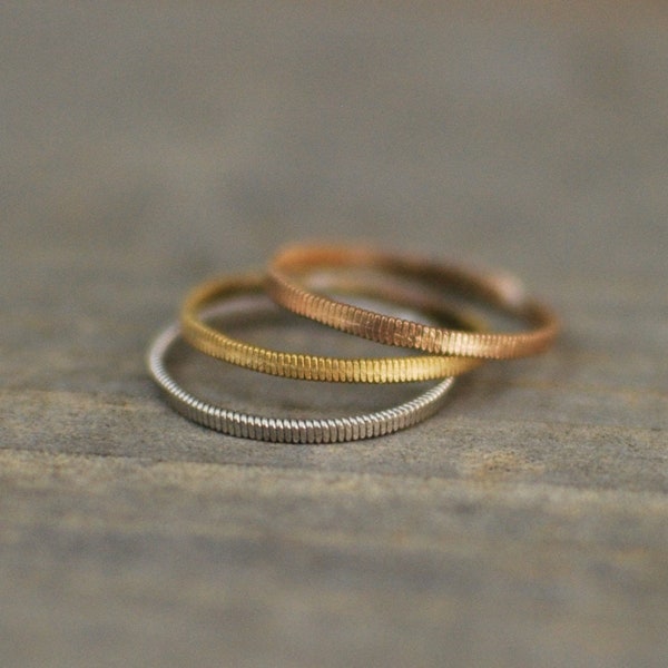 Guitar String Ring - Etsy