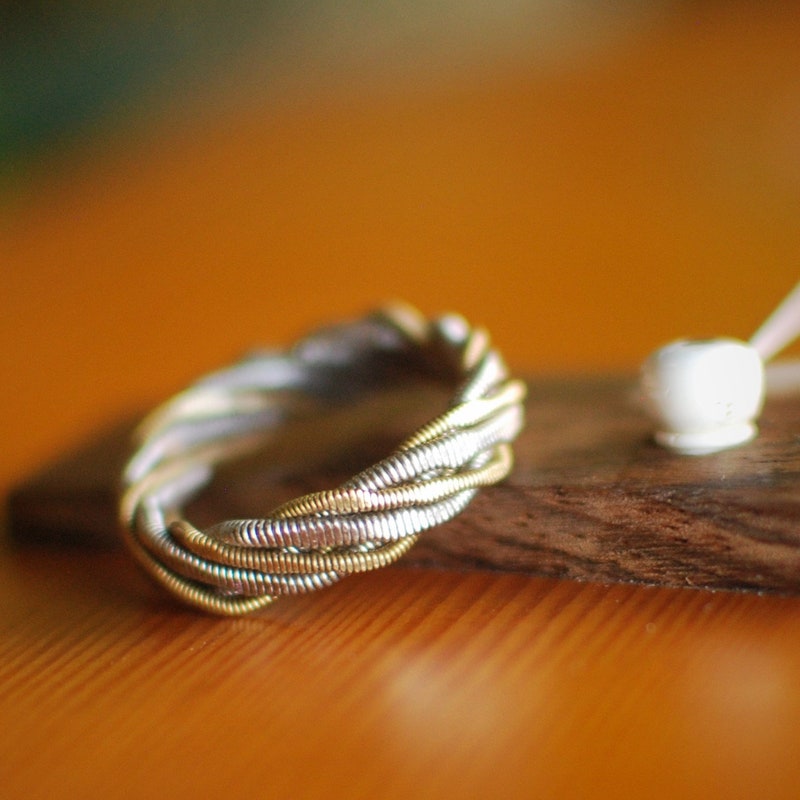 Guitar String Ring - Etsy