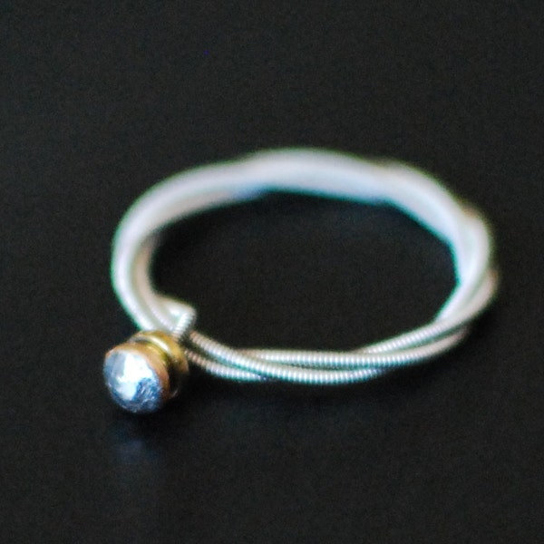 Guitar String Ring - Etsy