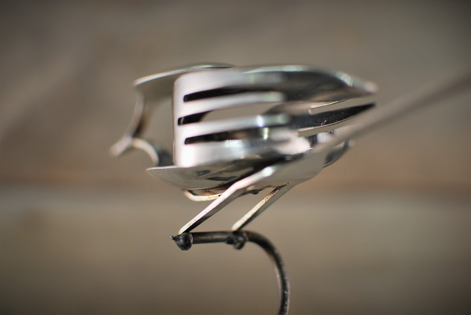 Silverware Bird Spoon Bird Silverware Art Spoon Art Metal - Etsy Canada