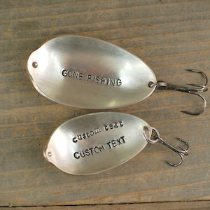 Custom Spoon Fishing Lure, Customized Fishing Lure, Spoon Lure, Fishing ...