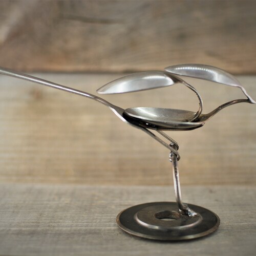 Bird Family Silverware Art - Etsy