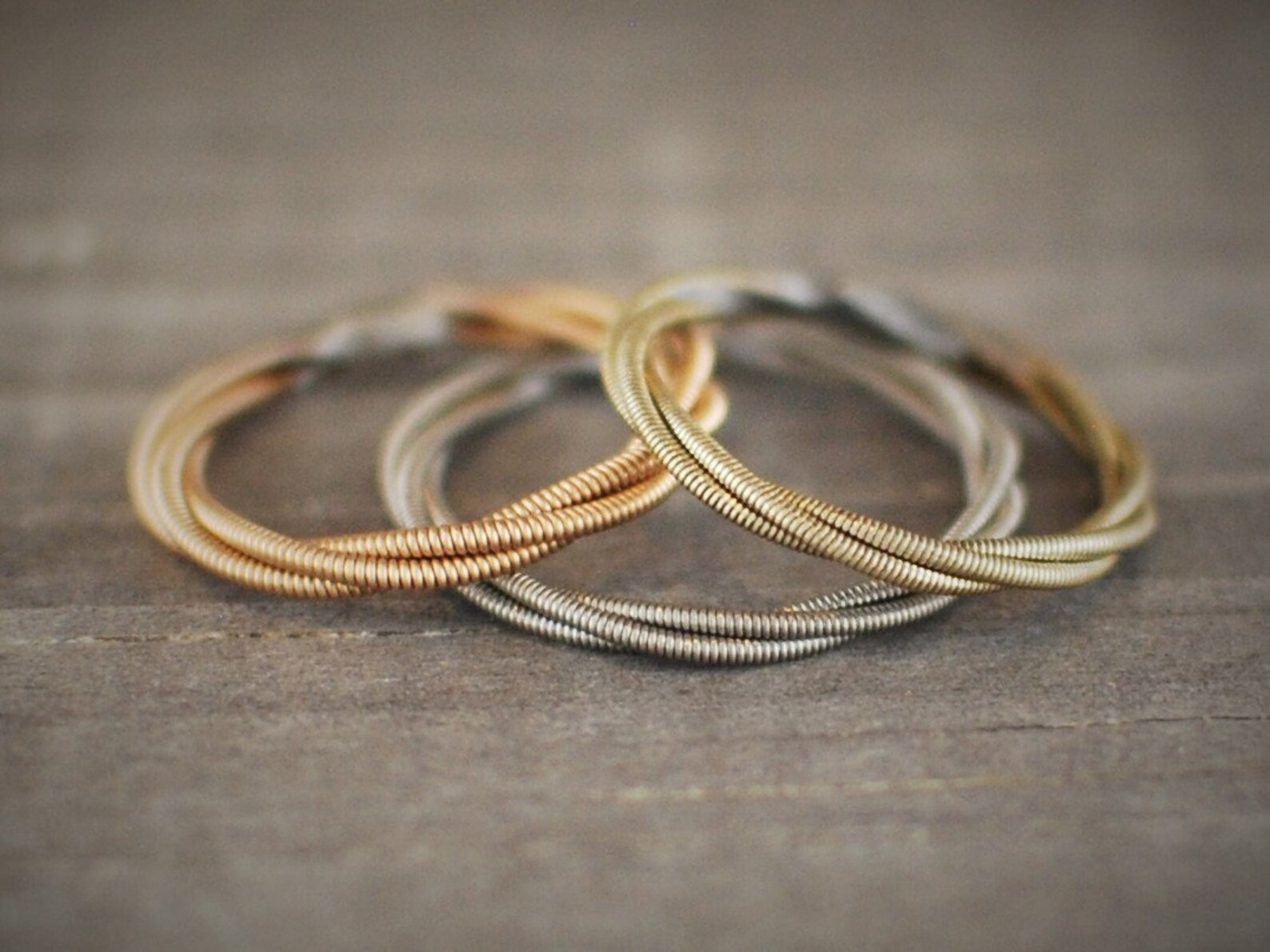 Guitar String Ring Stacking Ring Stackable Ring Guitar - Etsy