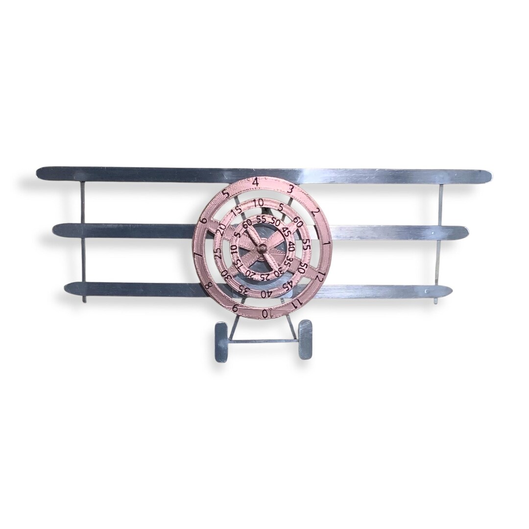 Triplane Propclock, Fokker Dr 1 Triplane, Airplane Clock, Aviator Clock ...