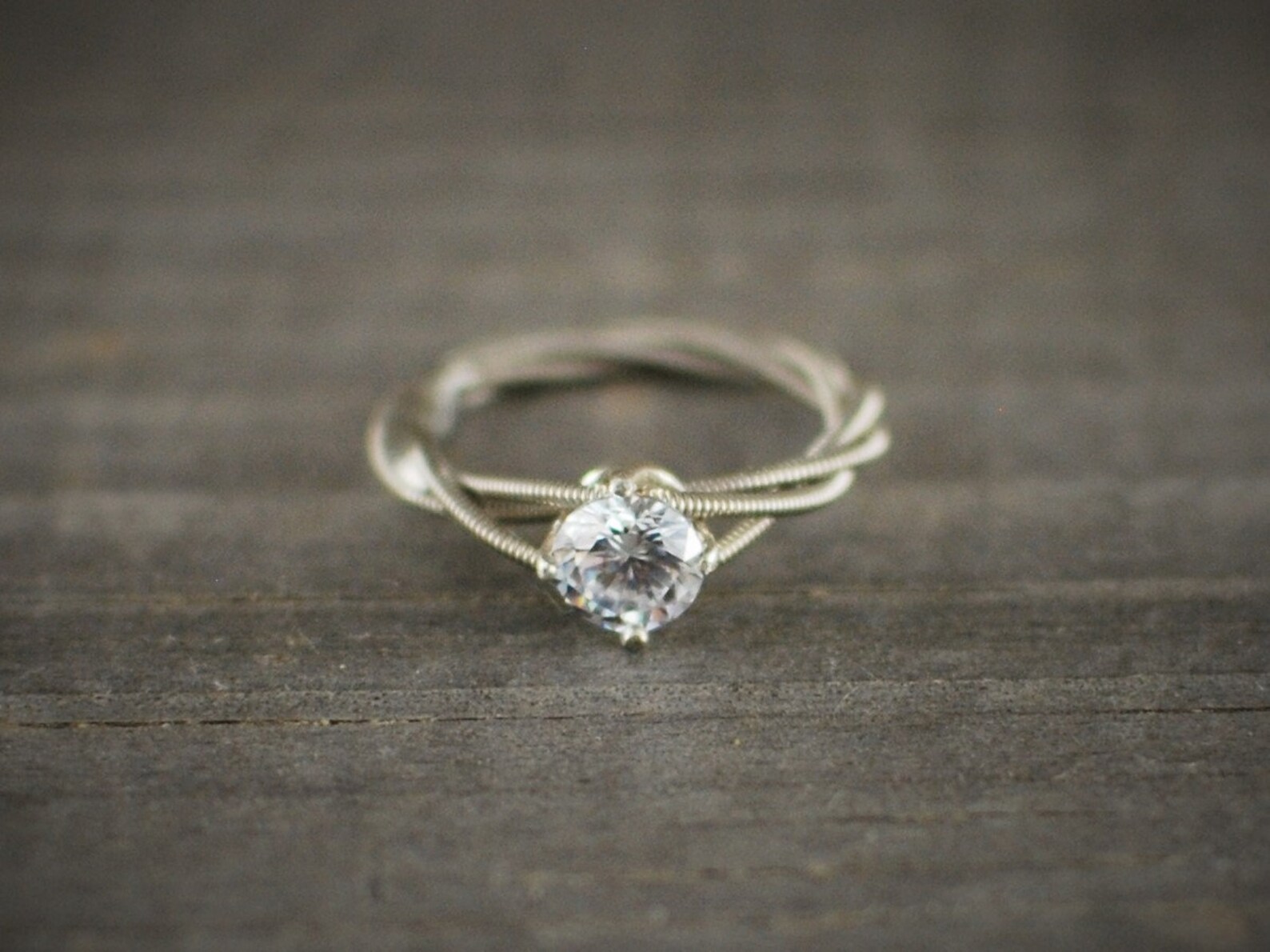 Guitar String Engagement Ring Purity Ring Birthstone Ring - Etsy New ...
