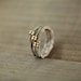 3 Stacked Guitar String Rings, Guitar Wedding Band, Guitar String ...