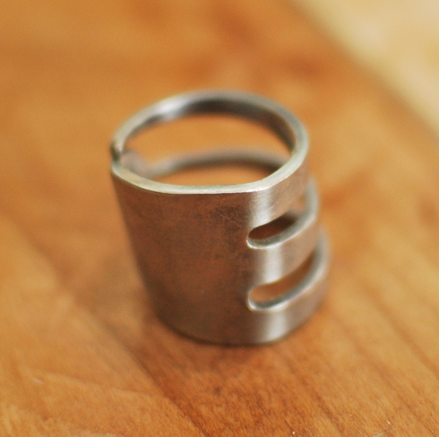 Fork Ring Pickle Fork Ring Three Prong Fork Ring Unique - Etsy