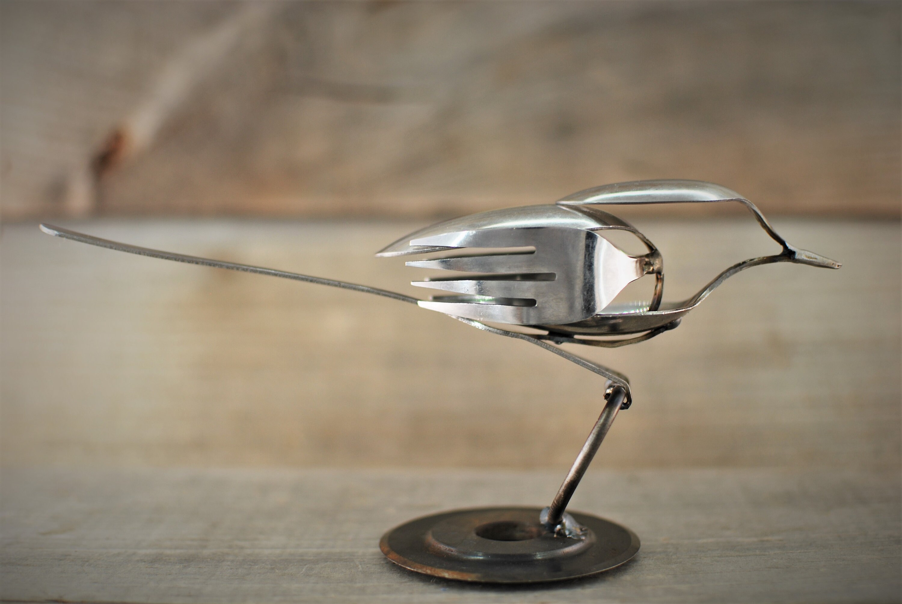 Silverware Bird Spoon Bird Silverware Art Spoon Art Metal | Etsy