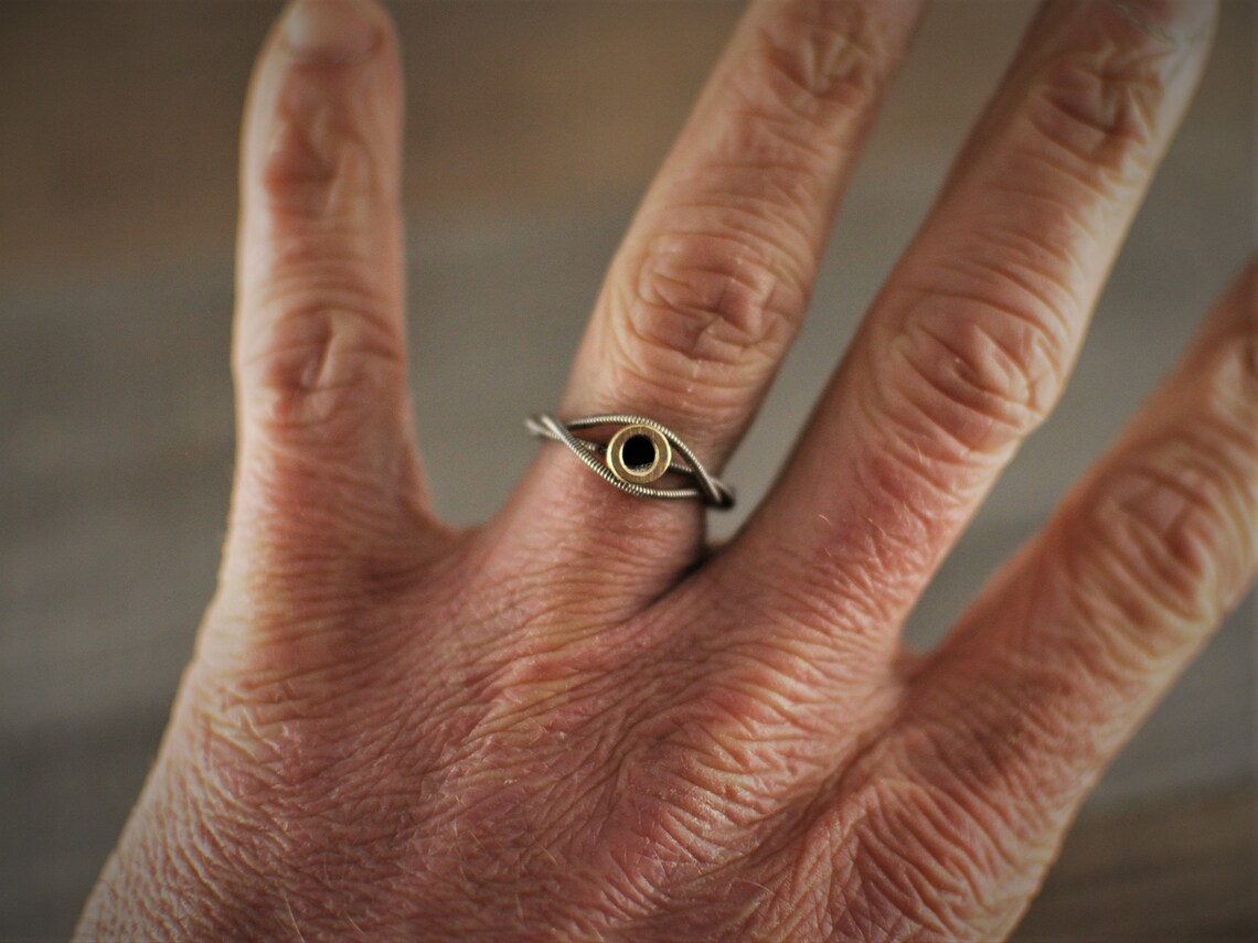 Guitar String Engagement Ring Purity Ring Unique Engagement | Etsy