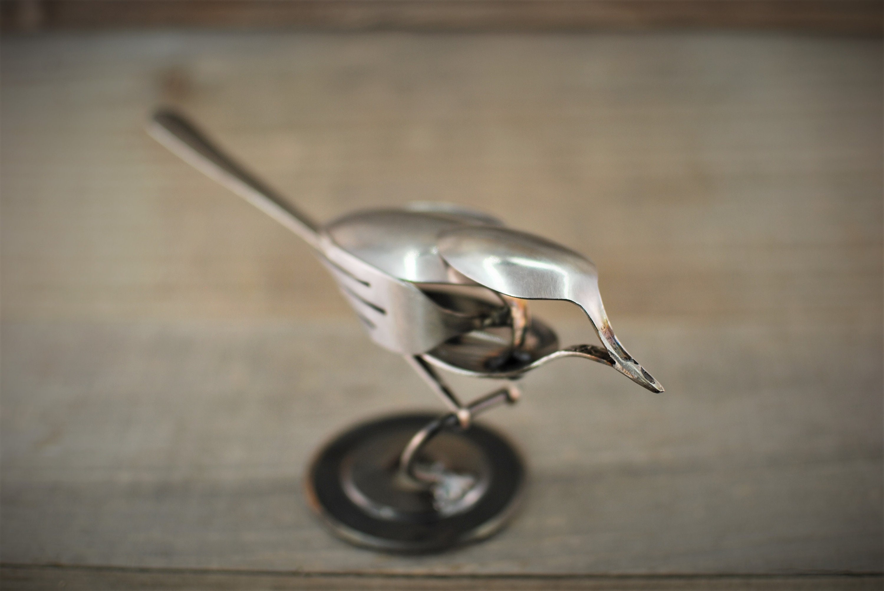 Silverware Bird Spoon Bird Silverware Art Spoon Art Metal - Etsy Canada