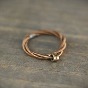 Guitar String Ring, Engagement Ring, Silver Ring, Petite Ring, Wedding Ring, Purity Ring ...