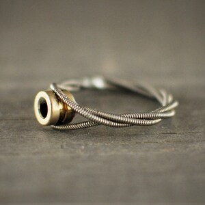 Guitar String Engagement Ring, Purity Ring, Unique Engagement Ring ...