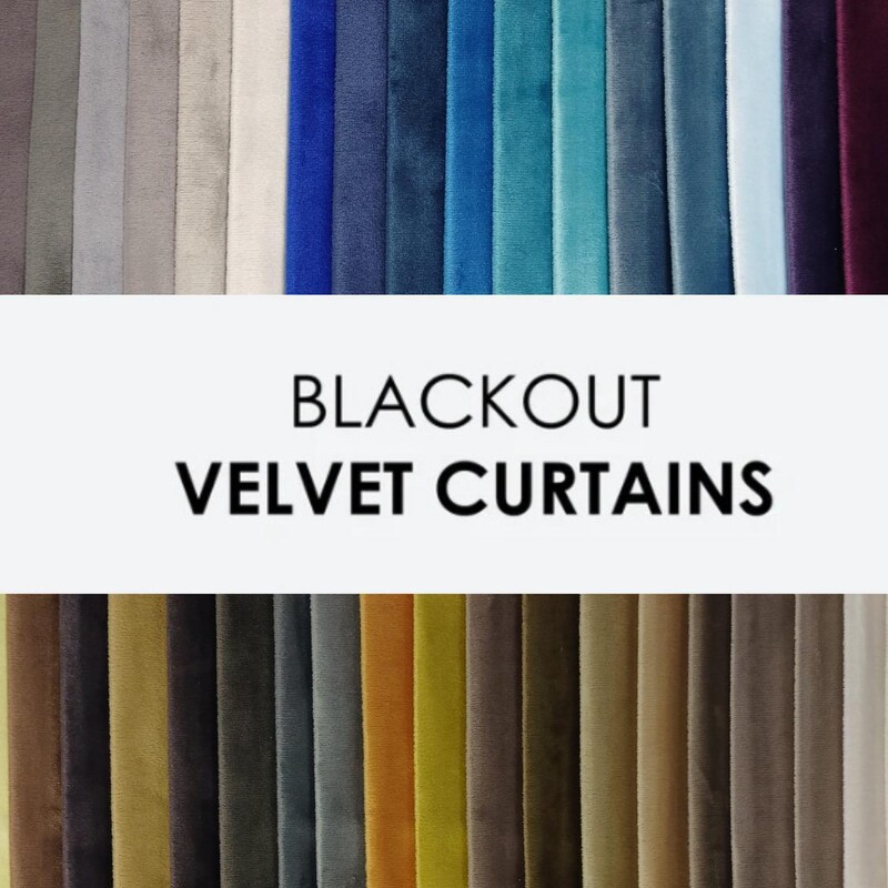 Damson Curtains - Etsy