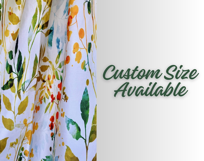 Black & White Doodles Curtains, Abstract Curtain Panels, Bold Curved ...