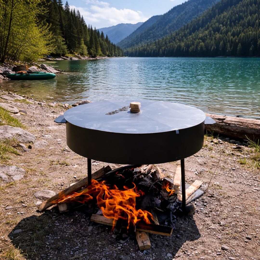 Luxury Argentine Plow Disc - Argentine Paella Pan - BBQ Grill - Etsy
