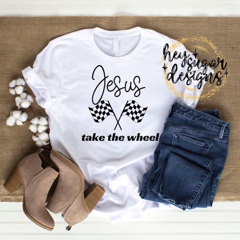 Nascar and Jesus - Etsy