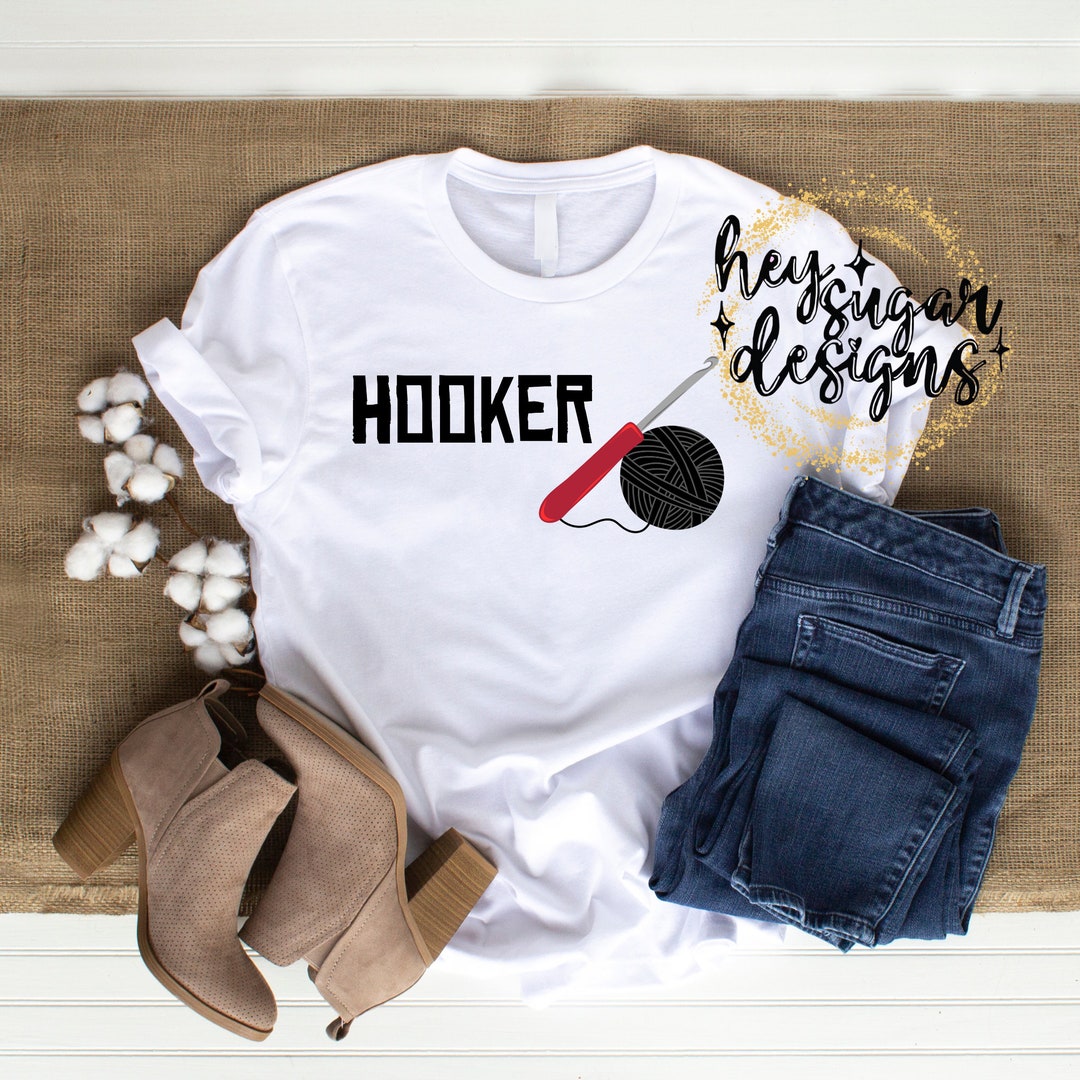 Crochet Hooker Funny PNG for Sublimation | Screenprint | DTF | Crochet ...