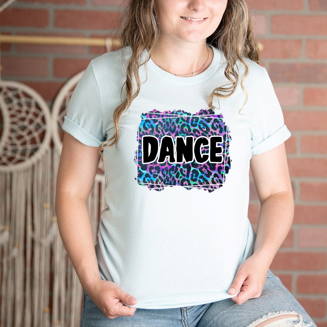 Dance Bright Leopard PNG for Sublimation - Etsy