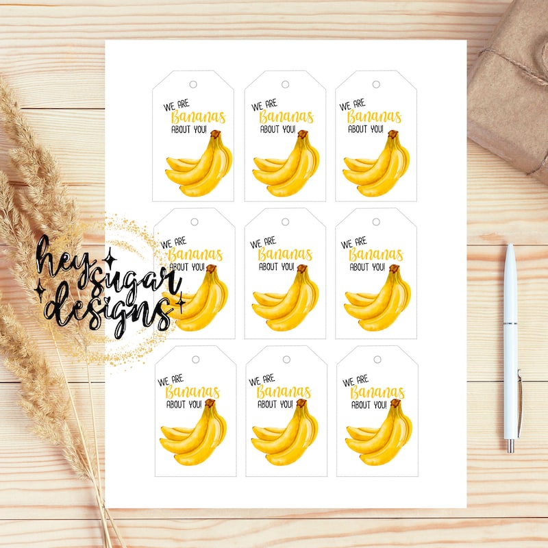 Banana Sticker - Etsy