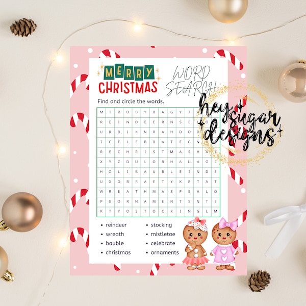 Candy Cane Puzzle - Etsy