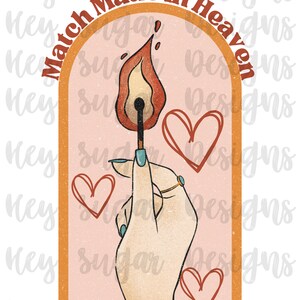 Match Made in Heaven PNG for Sublimation | Screenprint | DTF ...
