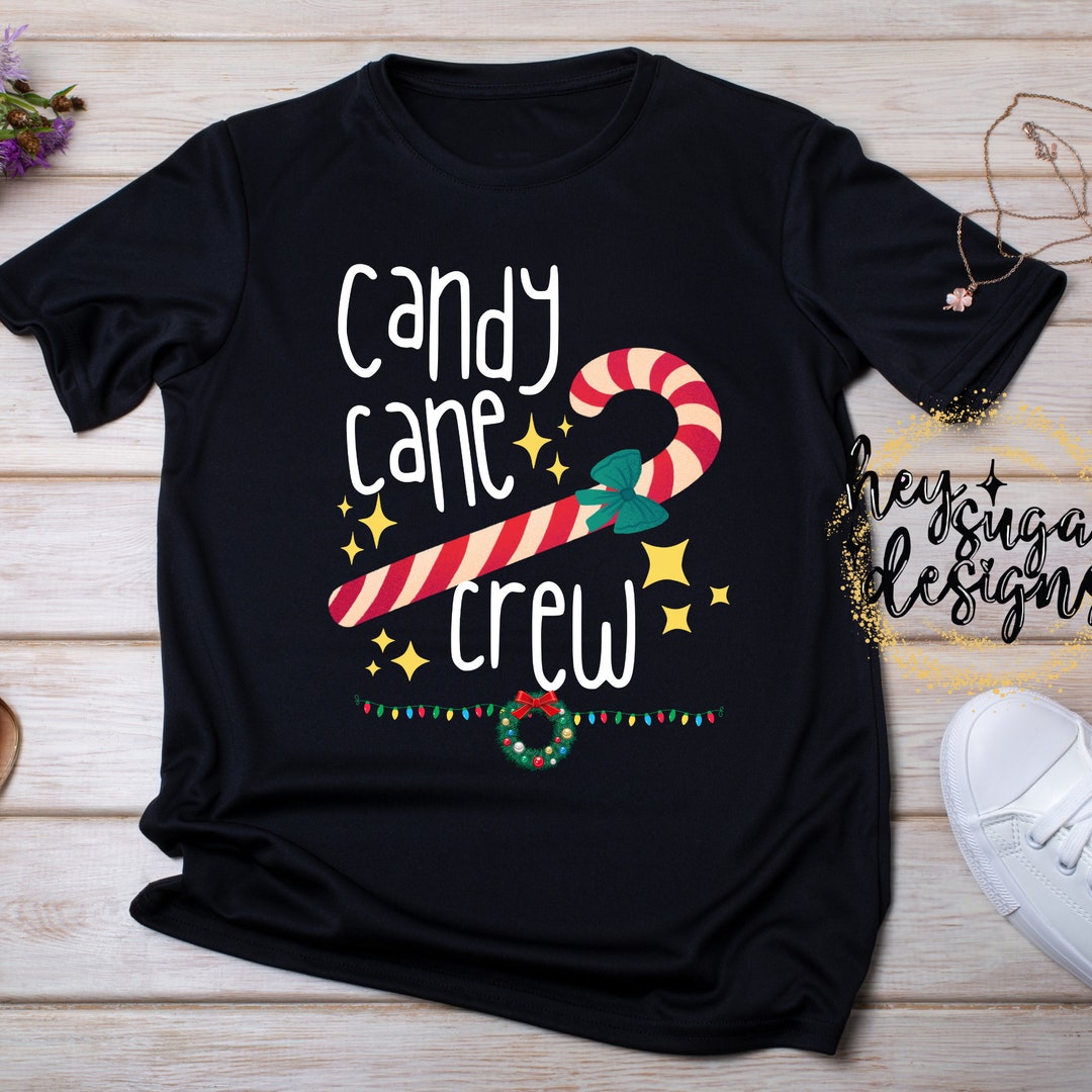 Candy Cane Crew Christmas PNG for Sublimation | Screenprint | DTF ...