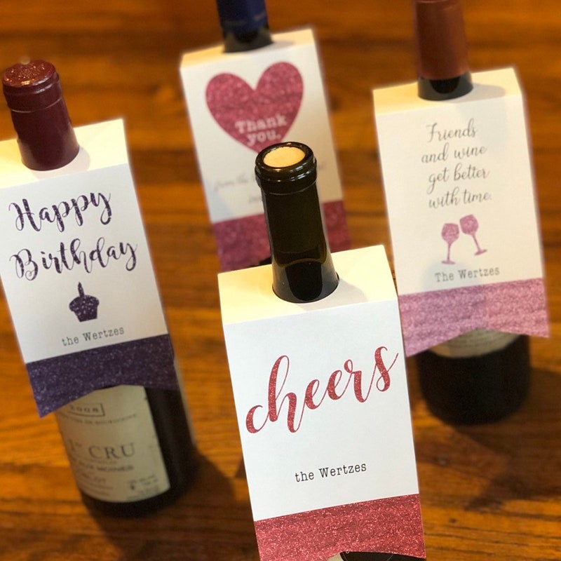Wine Tags - Etsy