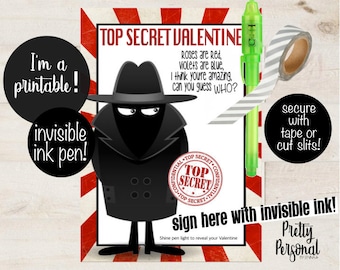 Diy Valentine Card - Etsy