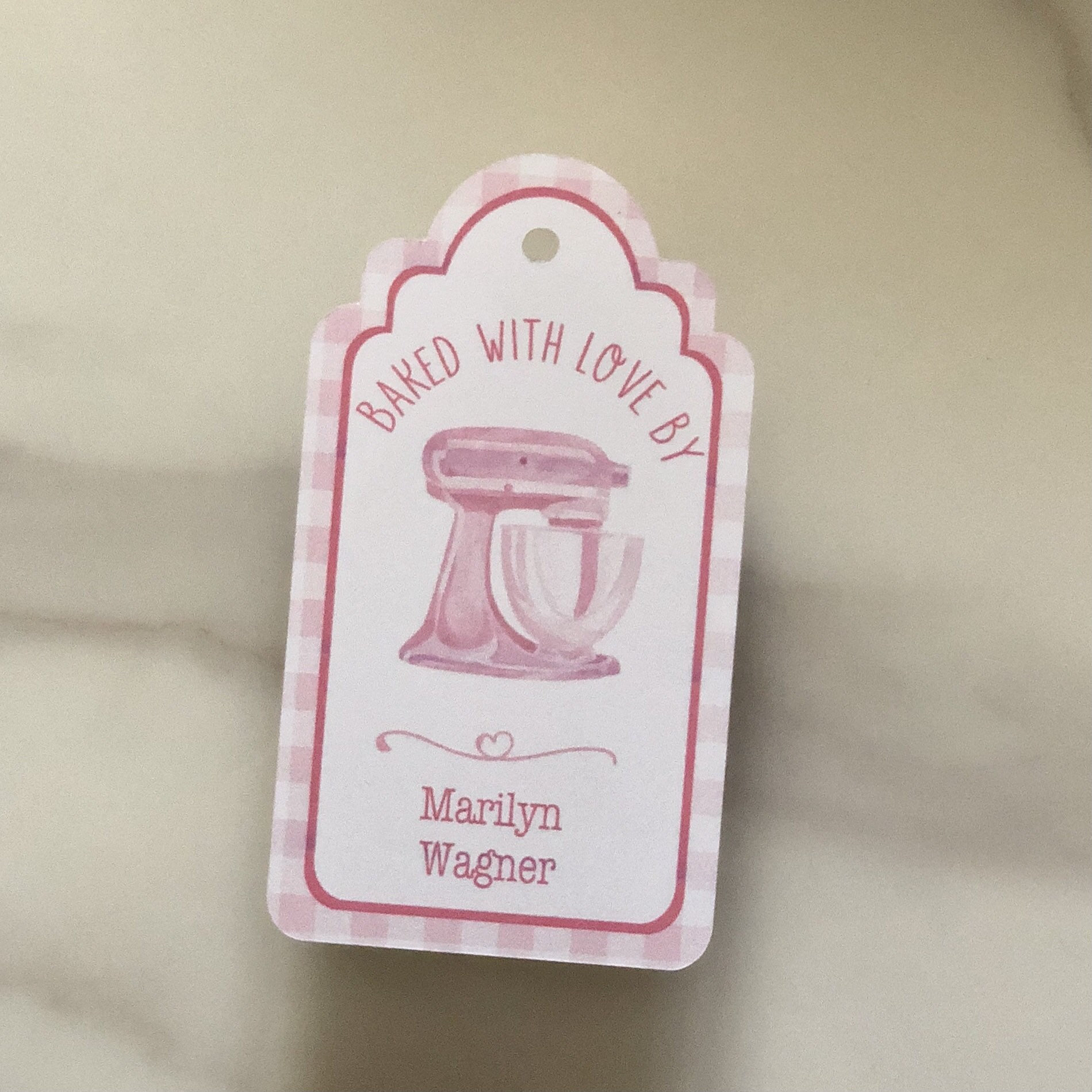 Kitchen Gift Tags! 'from the Kitchen Of' or Baked With Love' Choose ...