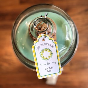 Kitchen Gift Tags! 'from the Kitchen Of' or Baked With Love' Choose ...