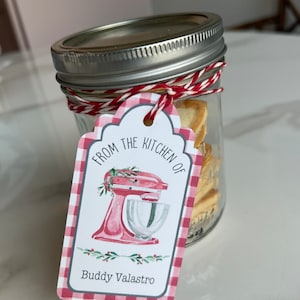 Kitchen Gift Tags! 'from the Kitchen Of' or Baked With Love' Choose ...