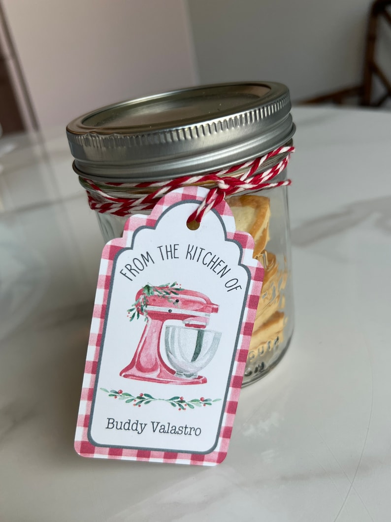 Kitchen Gift Tags! 'from the Kitchen Of' or Baked With Love' Choose ...